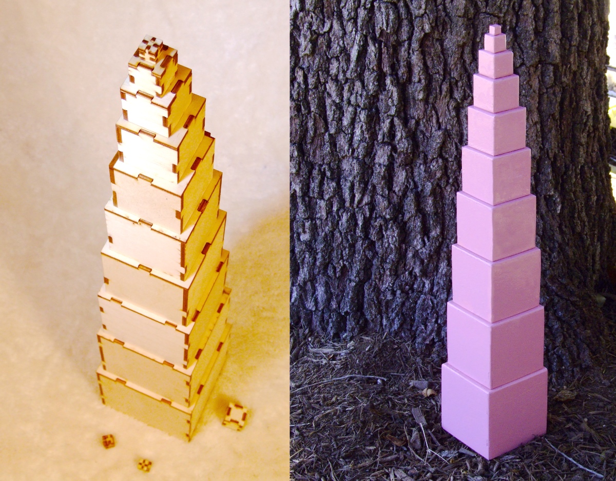File:Pink Tower 1montessori.jpg - Montessori Album