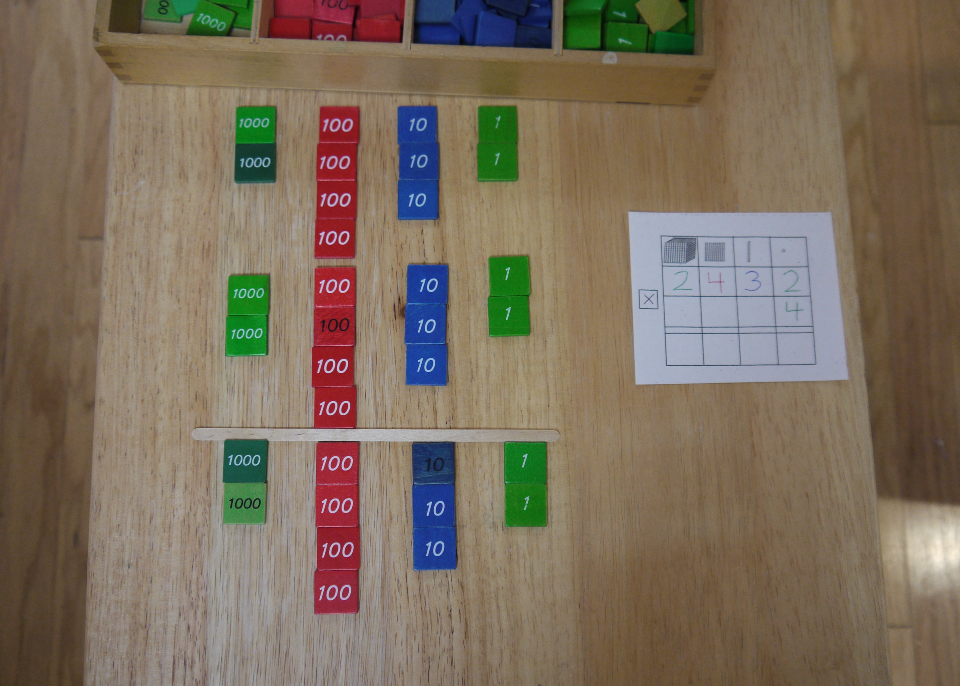 File:Mult with Stamp Game 6.JPG - Montessori Album