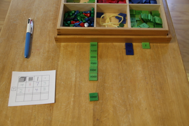 File:Stamp Game Dynamic Addition 15.JPG - Montessori Album