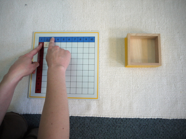 File:Blank Multiplication Chart ext 6.JPG - Montessori Album