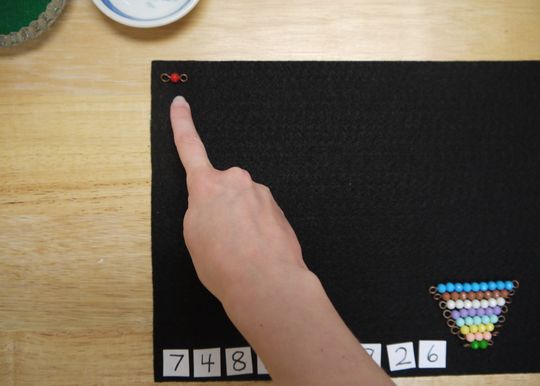 Bead Stair - Montessori Album