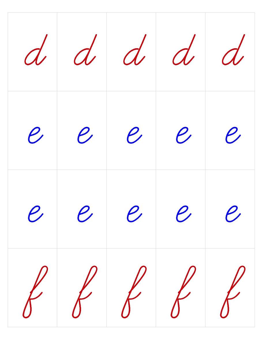File:Movable Alphabet - cursive.pdf - Montessori Album