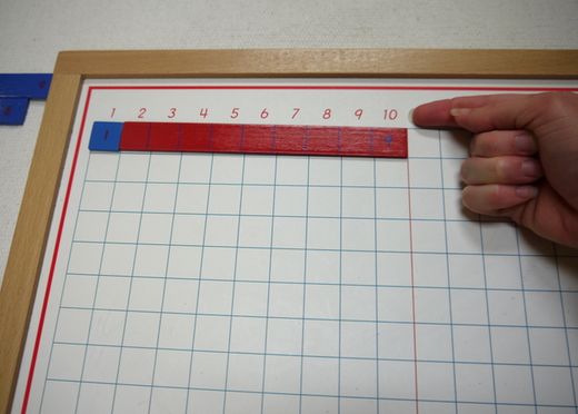 Addition With Strip Board - Montessori Album