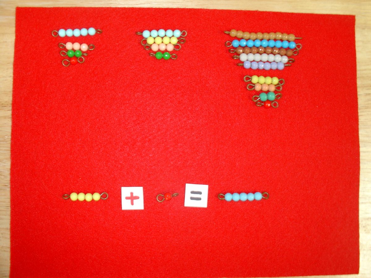 Addition with Bead Bars