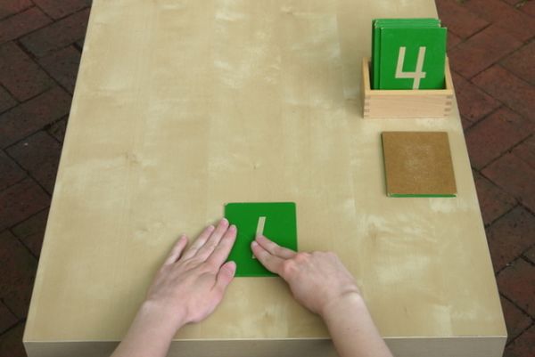 Sandpaper Numerals - Montessori Album