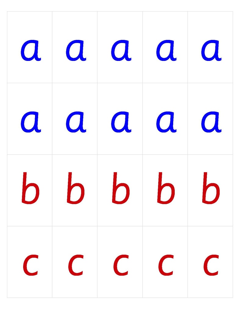 File:Movable Alphabet - semi-cursive 2.pdf - Montessori Album