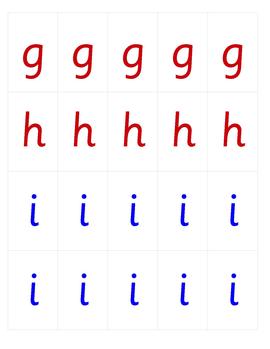 File:Movable Alphabet - semi-cursive 2.pdf - Montessori Album