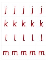 File:Movable Alphabet - semi-cursive 2.pdf - Montessori Album