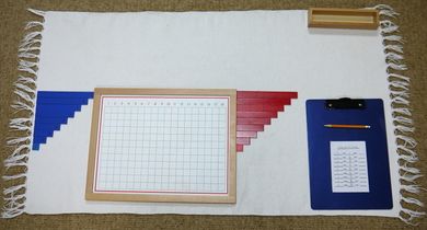 Addition With Strip Board - Montessori Album