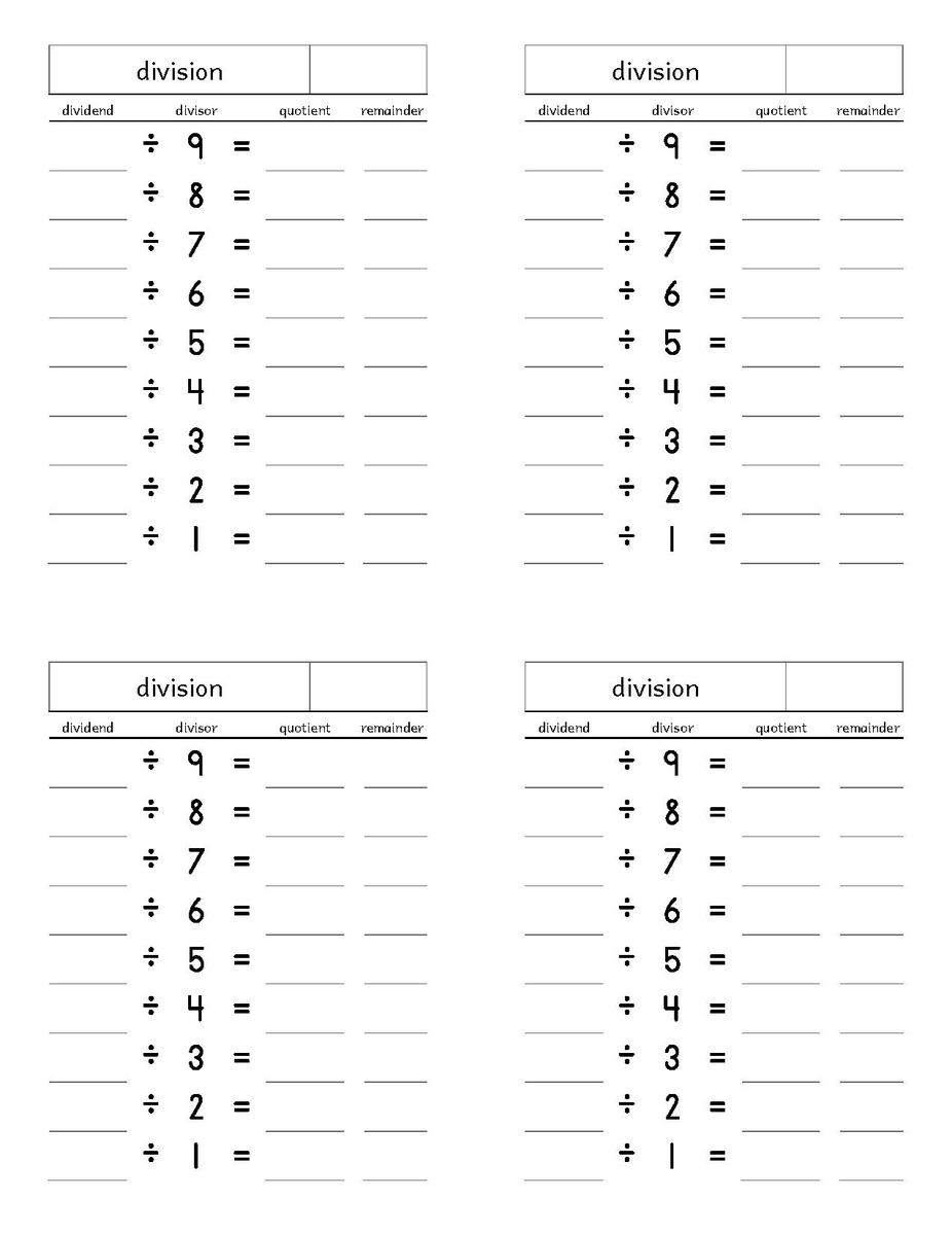 File:Division Booklet.pdf - Montessori Album
